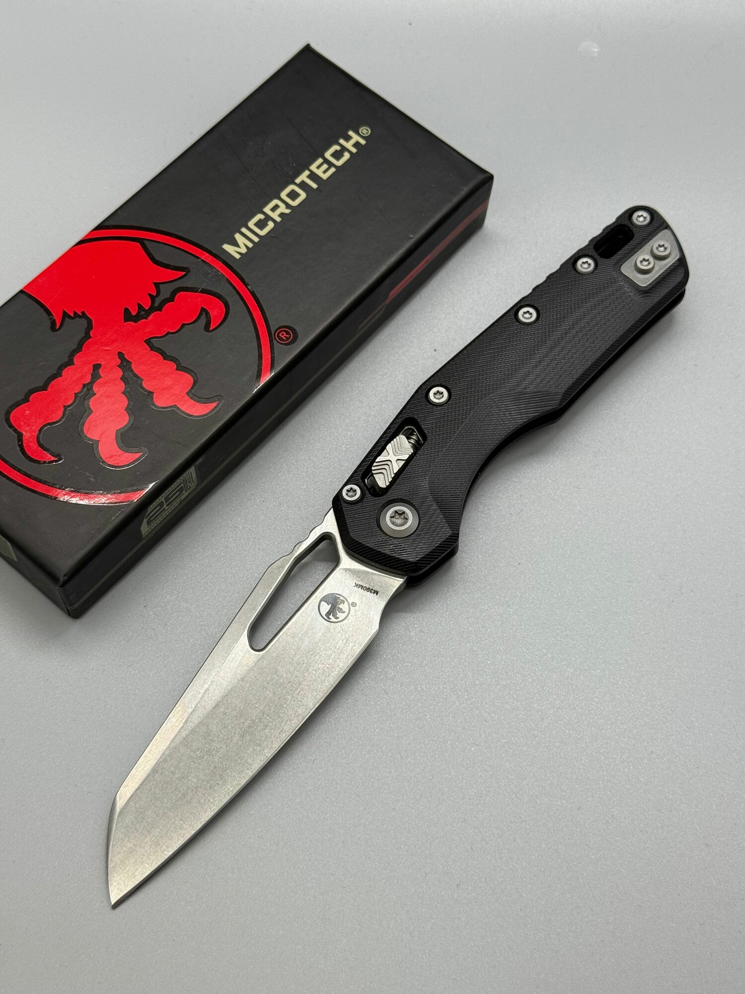 Нож Microtech Ram-Lock, складной, туристический, из стали D2,