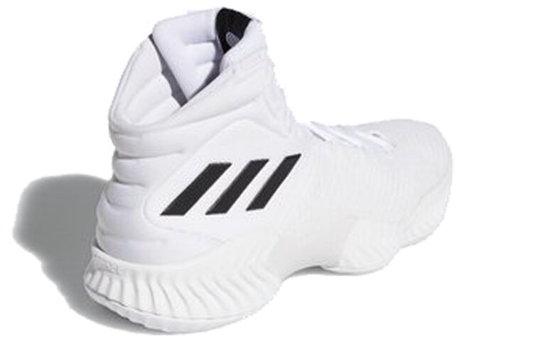 Кеды adidas Pro Bounce 2018, размер 48 2/3 EU, белый, черный — фото 1