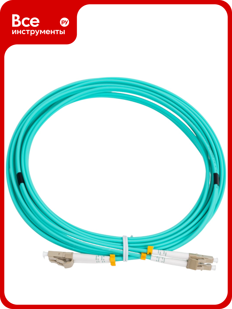 Оптический патч-корд ITK mm, 50/125 (om3), lc/upc-lc/upc,(duplex),5м FPC5003-LCU-LCU-C2L-5M