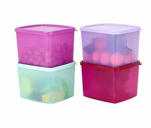 Tupperware Контейнер пищевой, 3200 мл, 4 шт