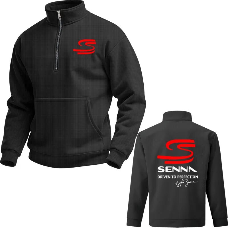 Мужская толстовка Senna черная, размер M