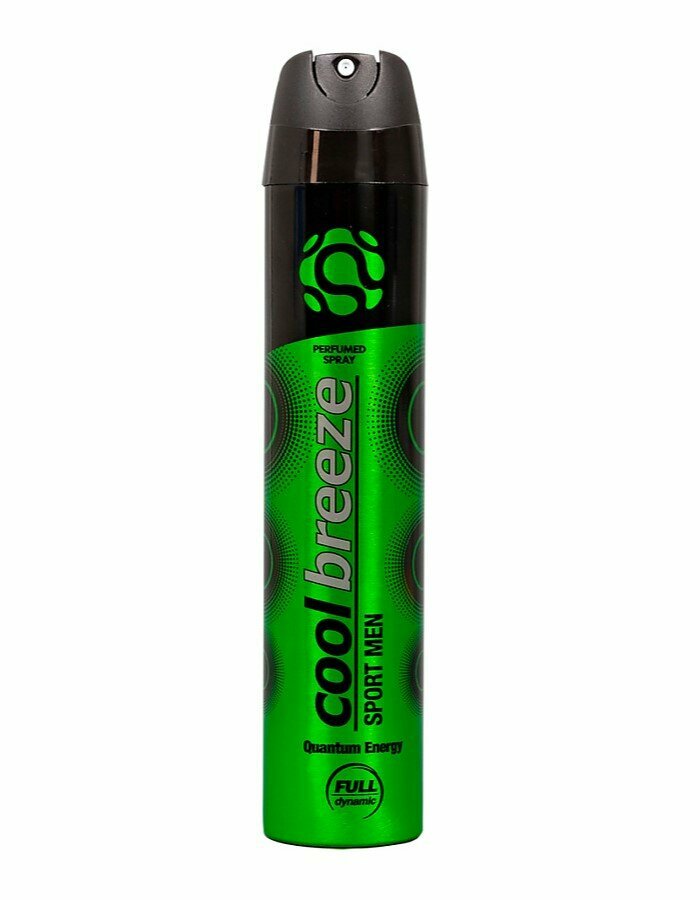 COOL BREEZE Дезодорант мужской Sport Men Quantum Energy 200мл