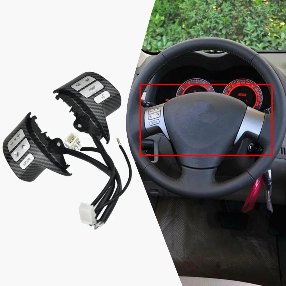 Многофункциональное рулевое колесо 84250-02200 для Toyota Corolla ZRE15 2007-2016, неоригинал, проверьте номер