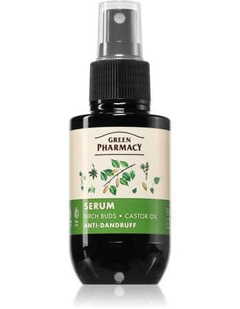 Сыворотка для волос Green Pharmacy Birch Buds & Castor Oil Care Serum, 100 мл