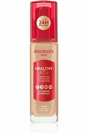 Тональный крем Bourjois Healthy Mix, оттенок 52.2W Golden Beige, 30 мл