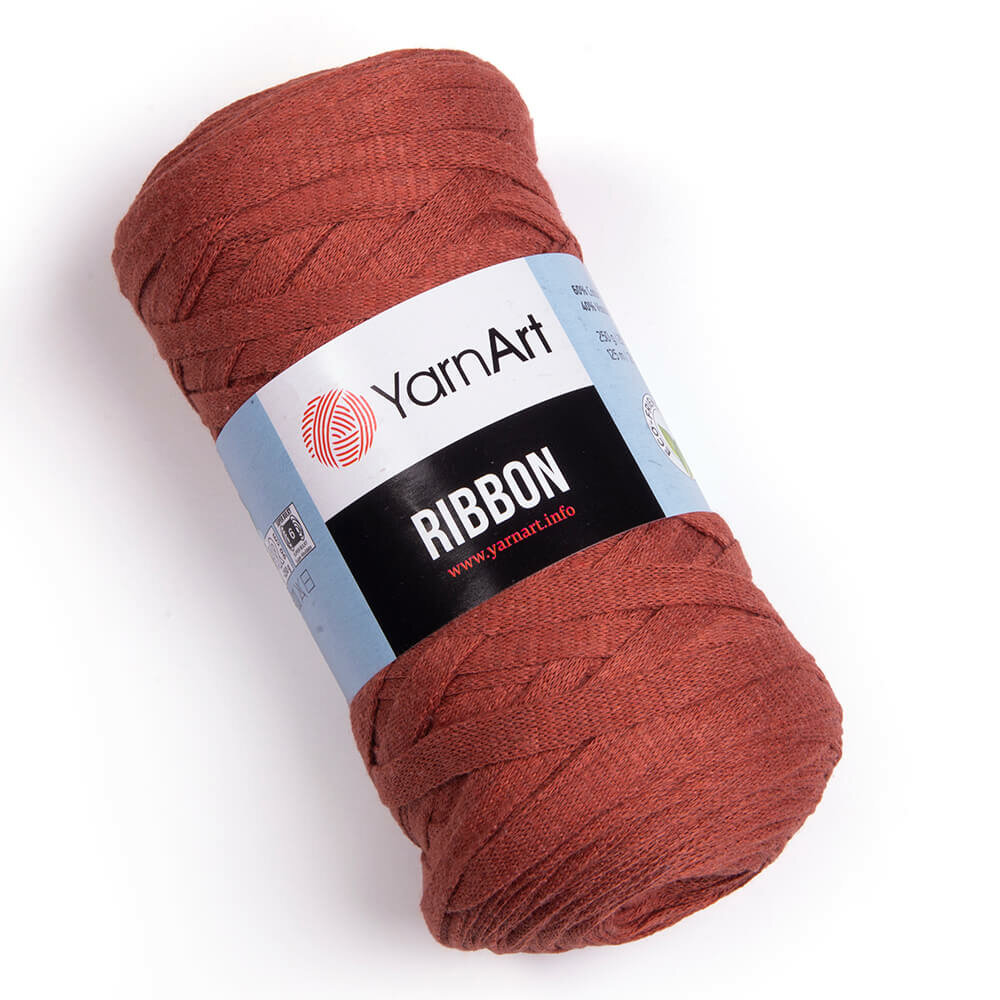 Пряжа YarnArt Ribbon 785 (1 моток, 250г/125м) терракот