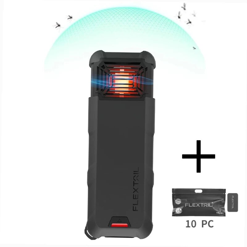 Flextail MAX REPELLER S, серый, отпугиватель комаров