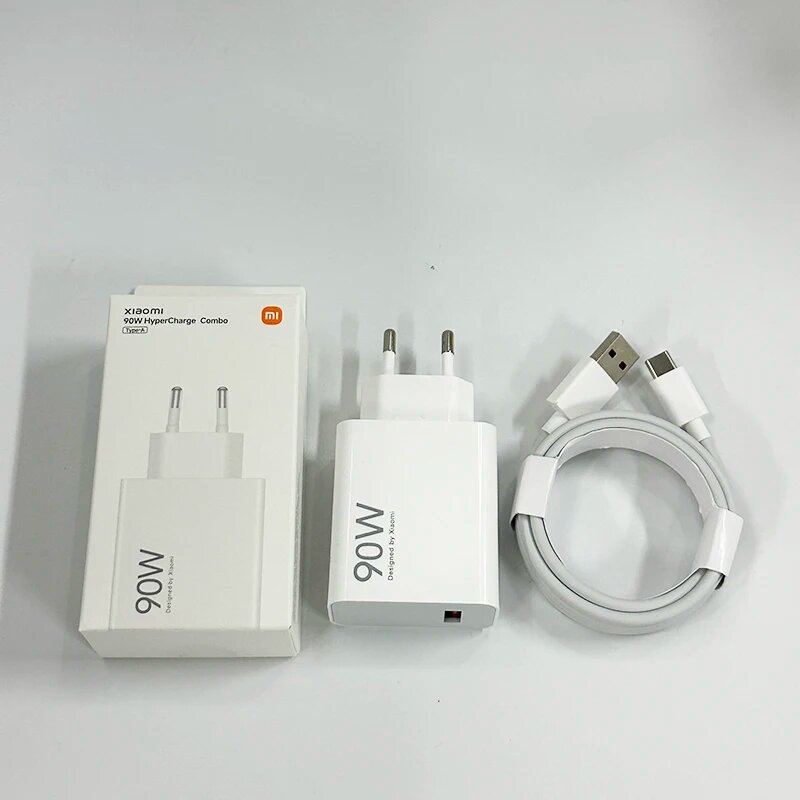 Оригинальное зарядное устройство Xiaomi 90W для быстрой зарядки, USB-адаптер EU/US для Xiaomi 17 Ultra, 15T Pro, 14, 13, 12, Poco X7 Pro, F7 Pro, F6