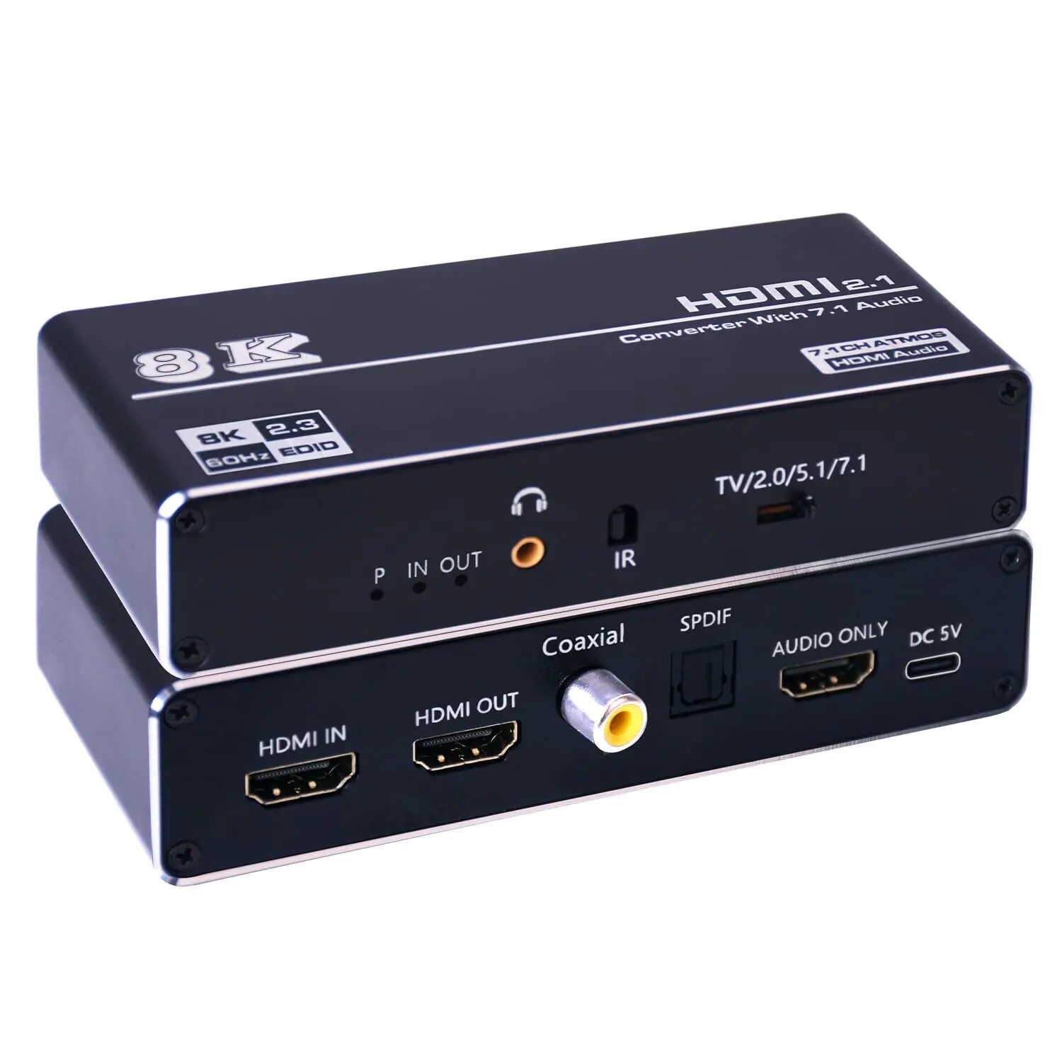 HDMI 2.1 Аудиоэкстрактор 7.1CH Atmos
