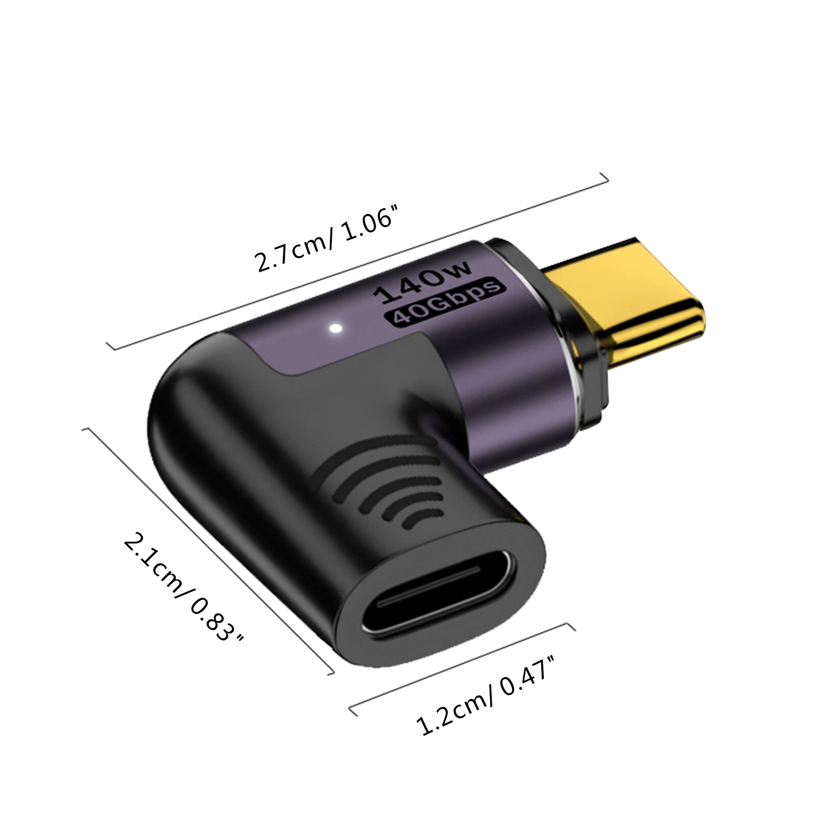 Адаптер USB Type-C PD 140 емкостью до 40 Гбит/с — фото 1