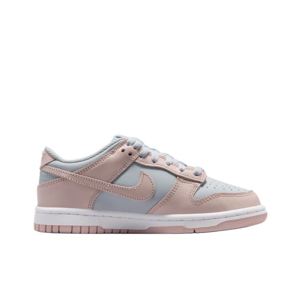 Кеды NIKE Dunk, размер EU 36,5 стопа (23.5CM), светло-синий/розовый — фото 1
