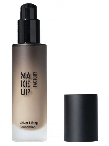 Тональный крем Make UP Factory с эффектом лифтинга VELVET тон 05 натуральный светлый