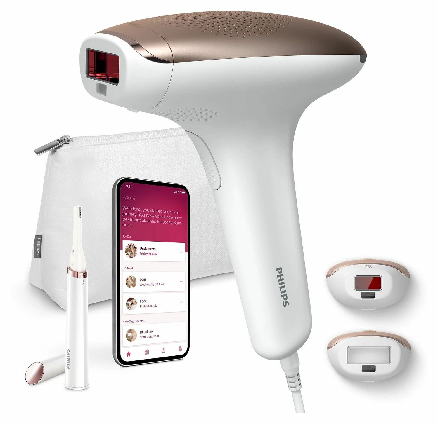 Фотоэпилятор Philips BRI921/00 Lumea Advanced