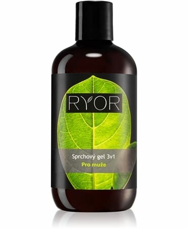 Средство для душа RYOR Men 3 в 1, 250 мл