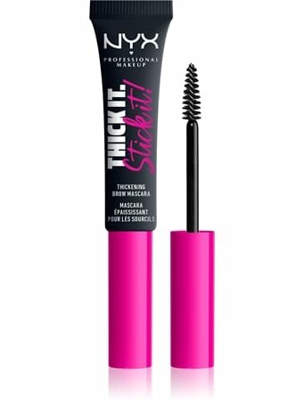 Гель для бровей NYX Professional Makeup Thick It Stick It Brow Mascara, черный, 7 мл