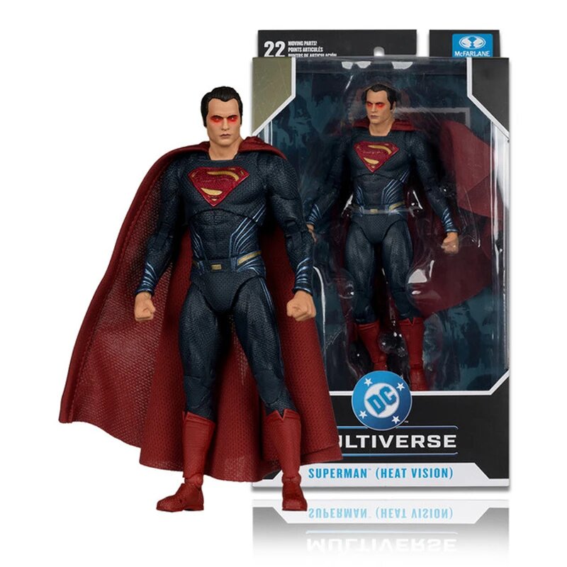 Игрушка McFarlane Toys DC Theatrical 7in Superman Batmanvsuperman Heat Vision 2016, модель фигурки-куклы