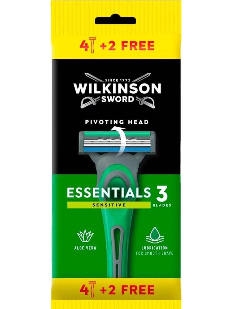 Wilkinson Sword Schick Xtreme 3 Black Edition Одноразовые бритвы (10 станков), 3 лезвия
