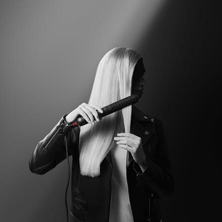 Выпрямитель для волос Rowenta Karl Lagerfeld Optiliss SF323LF0, черный