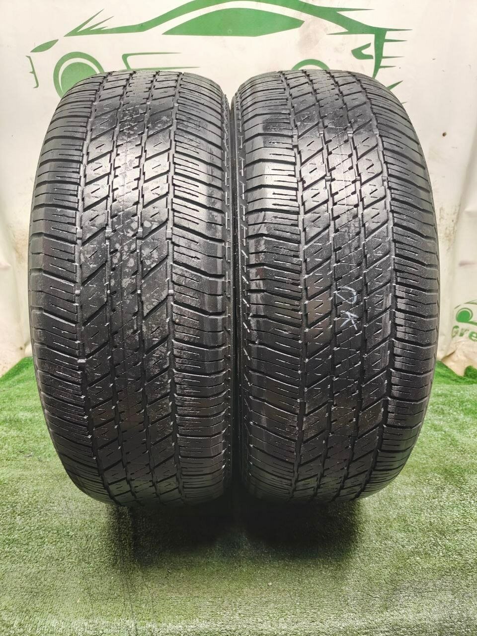 Комплект (2 шт) летних БУ шин Bridgestone Dueler H/T 684II 265/60 R18 38% износ QUQ741789