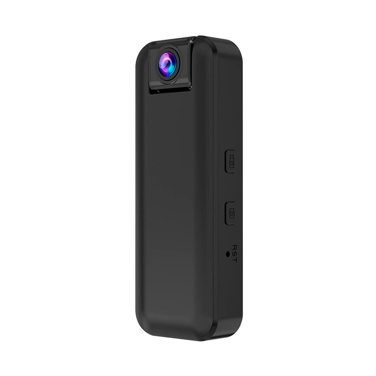 Нагрудная мини FullHD 4G видеокамера 3mp с SIM картой J-M-C VC-77(4G) (W5489RU) для деловых встреч и переговоров. Ночное видение, FullHD видео.