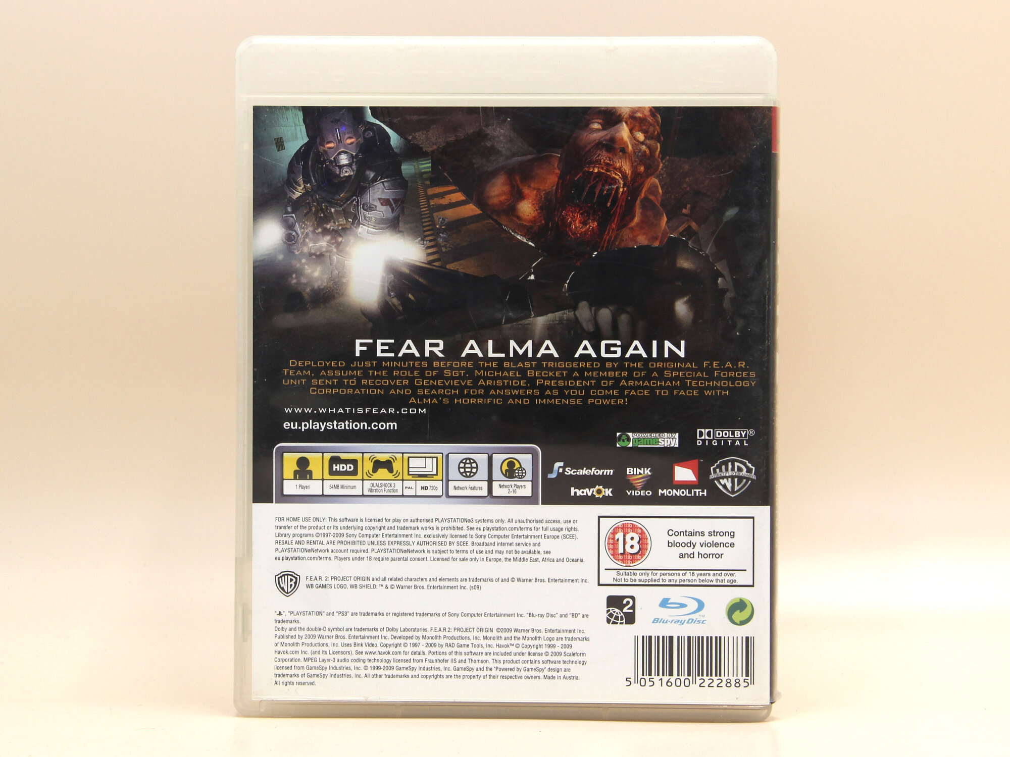FEAR 2 Project Origin (PS3) — фото 1
