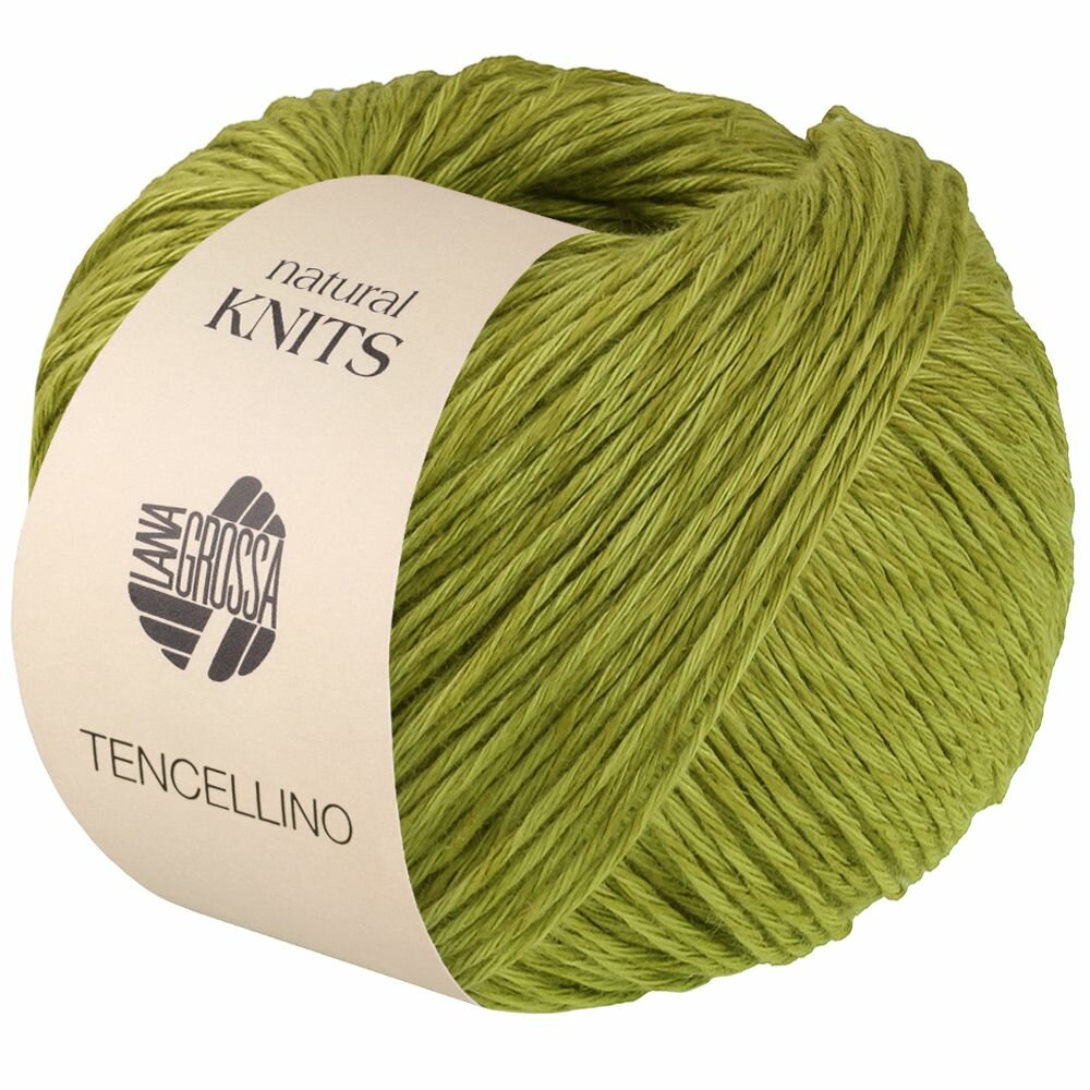 Пряжа для вязания Lana Grossa Tencellino Natural Knits (05 Фисташка/Pistazie) 4 мотка по 50 г/0 м