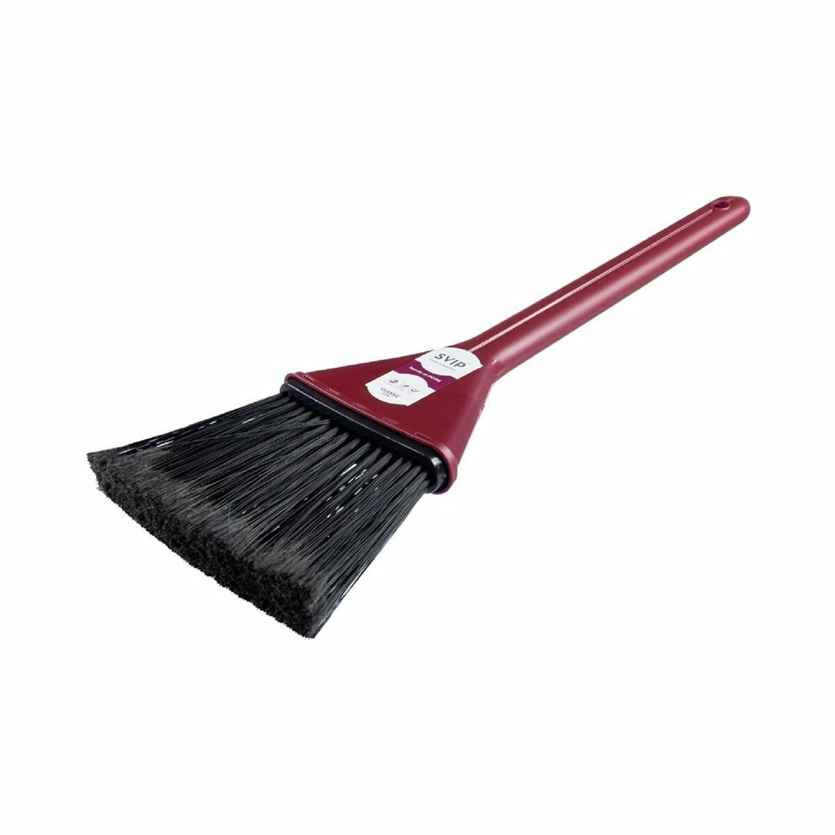 Веник Spin&clean Rock'n'roll мини, высота 60 см, бордовый SV2927БР