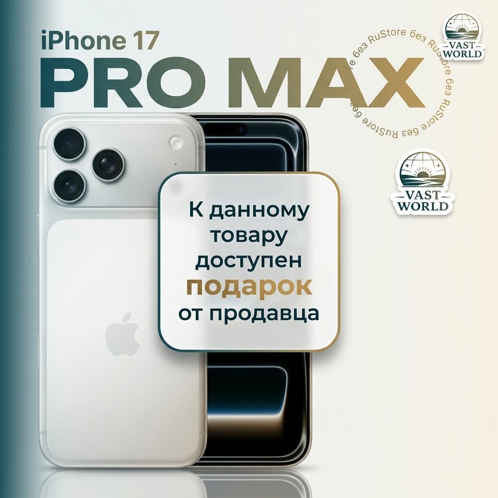 Смартфон Apple iPhone 17 Pro Max 512 GB sim + eSIM Silver (без RuStore)