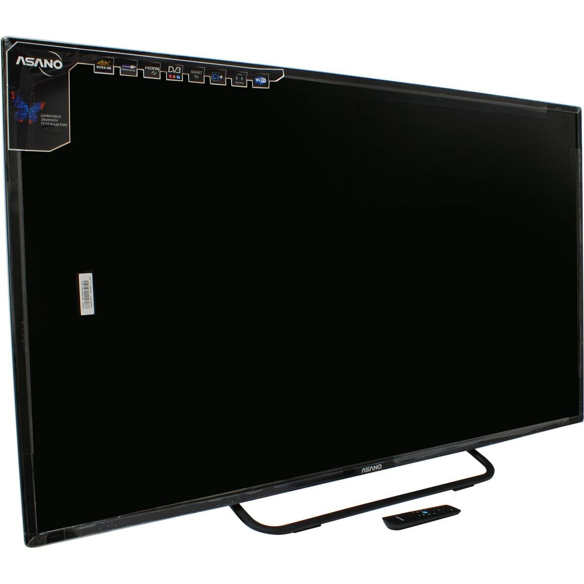 55" LED ЖК телевизор Asano 55LU8120T (3840x2160, HDMI, LAN, WiFi, BT, USB, DVB-T2, SmartTV)