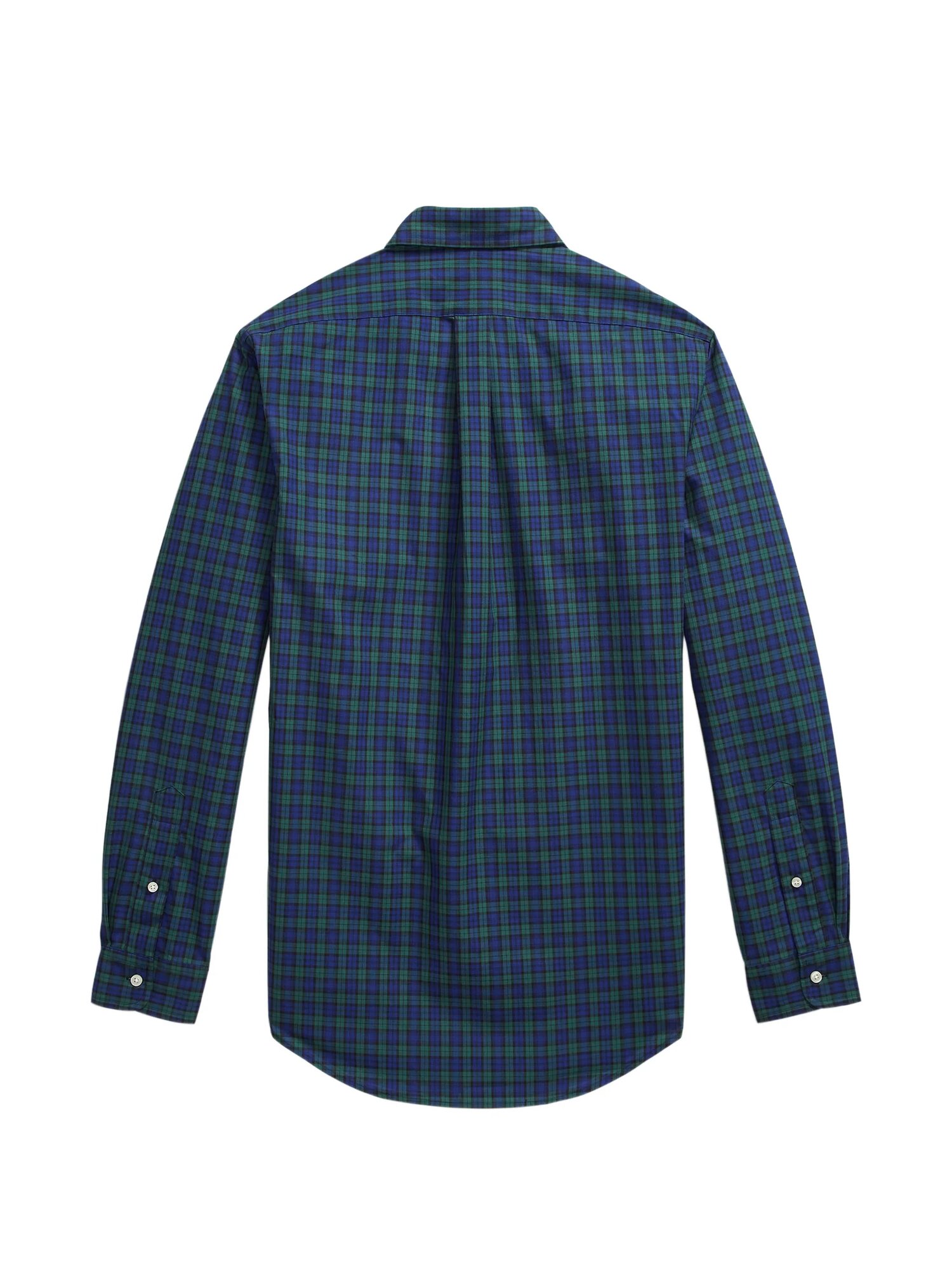 Рубашка Polo Ralph Lauren Check-print button-down shirt, размер L, blue — фото 1