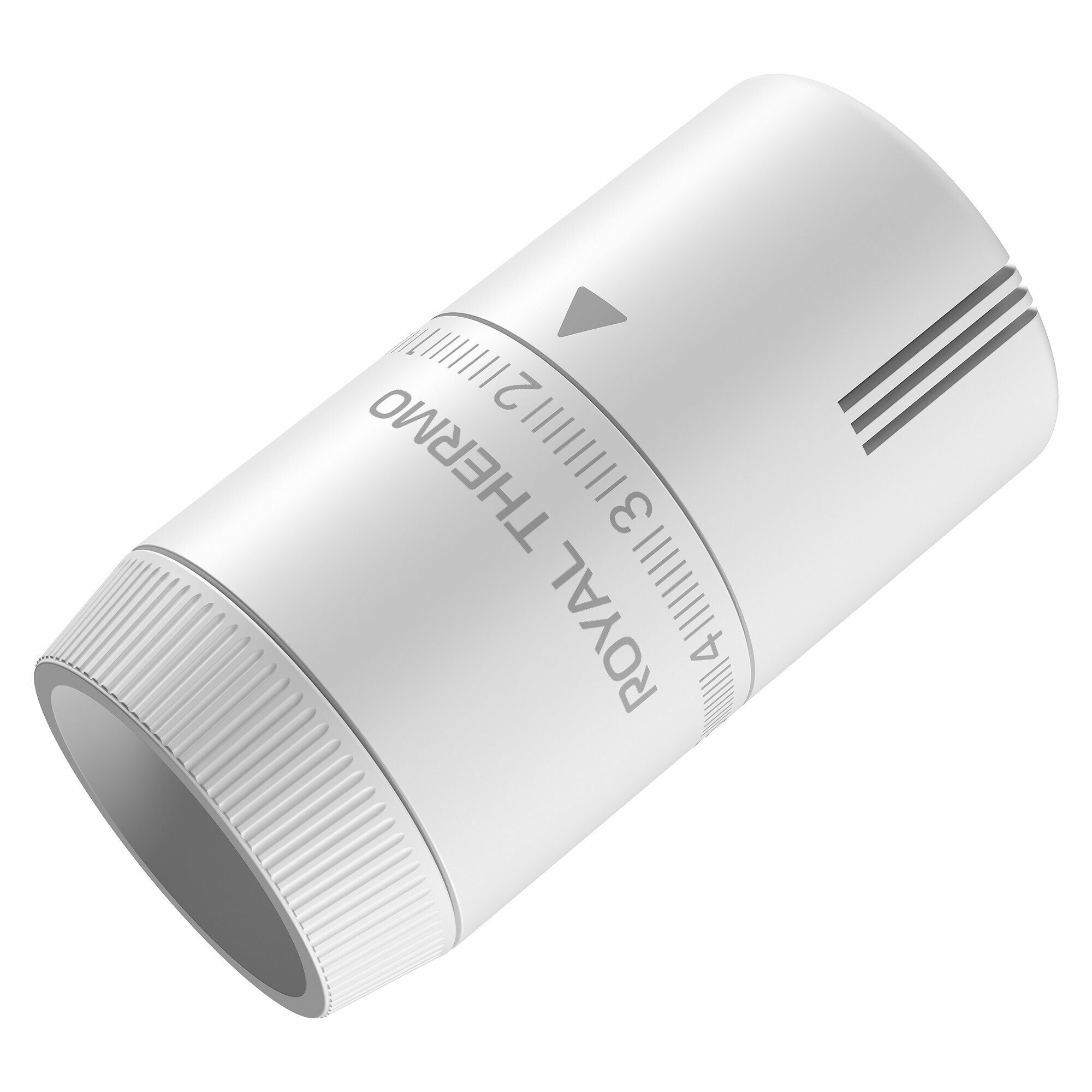 Термоголовка Royal Thermo Design М30х1.5, жидкостная, пластиковая, белая