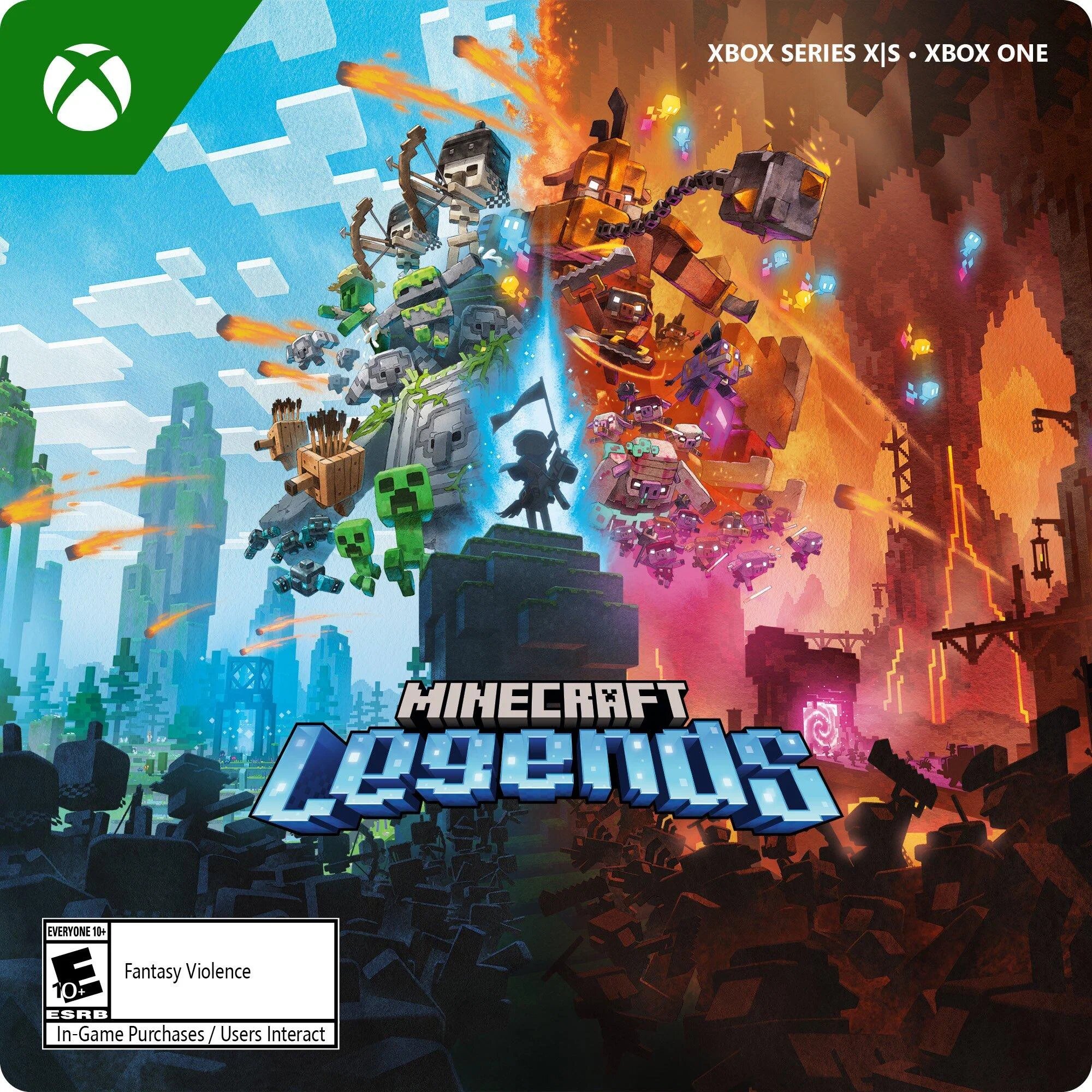 Minecraft Legends для XBOX ONE/Series X|S, цифровая версия игры, ключ активации игры