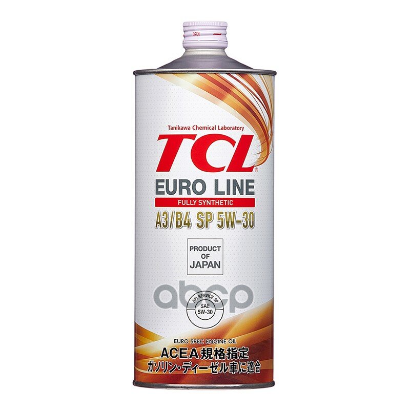 Масло моторное TCL Euro Line SP ACEA A3/B4, 5W-30, 1л TCL арт. E0010530A3B4