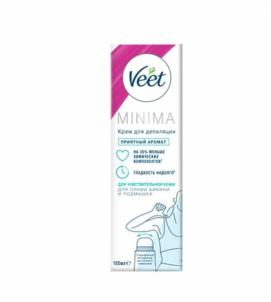 Крем Veet Minima для депиляции для чувствительной кожи, 100мл