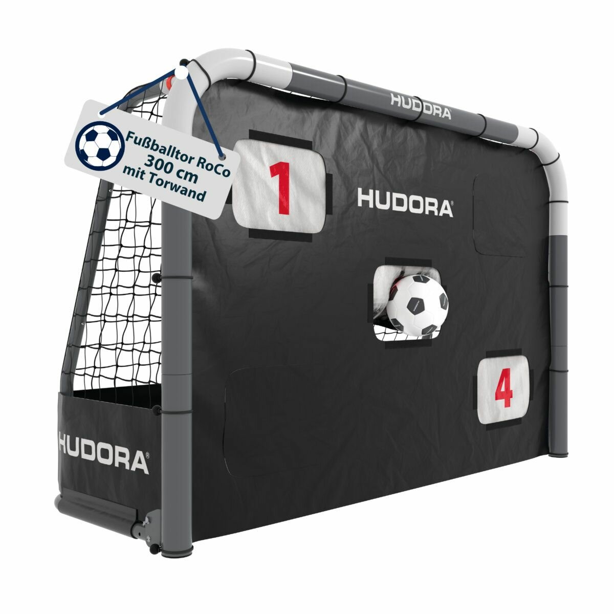 Футбольные ворота HUDORA RoCo 300 см