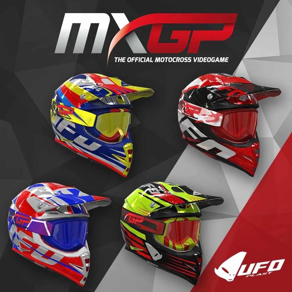 Дополнение MXGP SET OF UFO HELMETS, цифровое издание PlayStation 4, регион Турция / код пополнения баланса