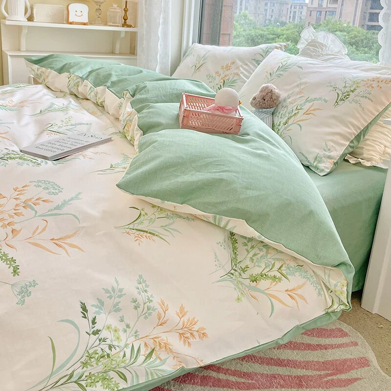Пододеяльник Yalu из 100% хлопка, одноразовый, 150x200x230 см, для односпальной кровати, универсальный, всесезонный,