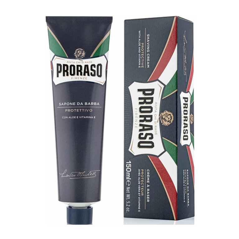 Proraso Shaving Cream Protective With Aloe And Vitamine E Крем Италия 150 мл