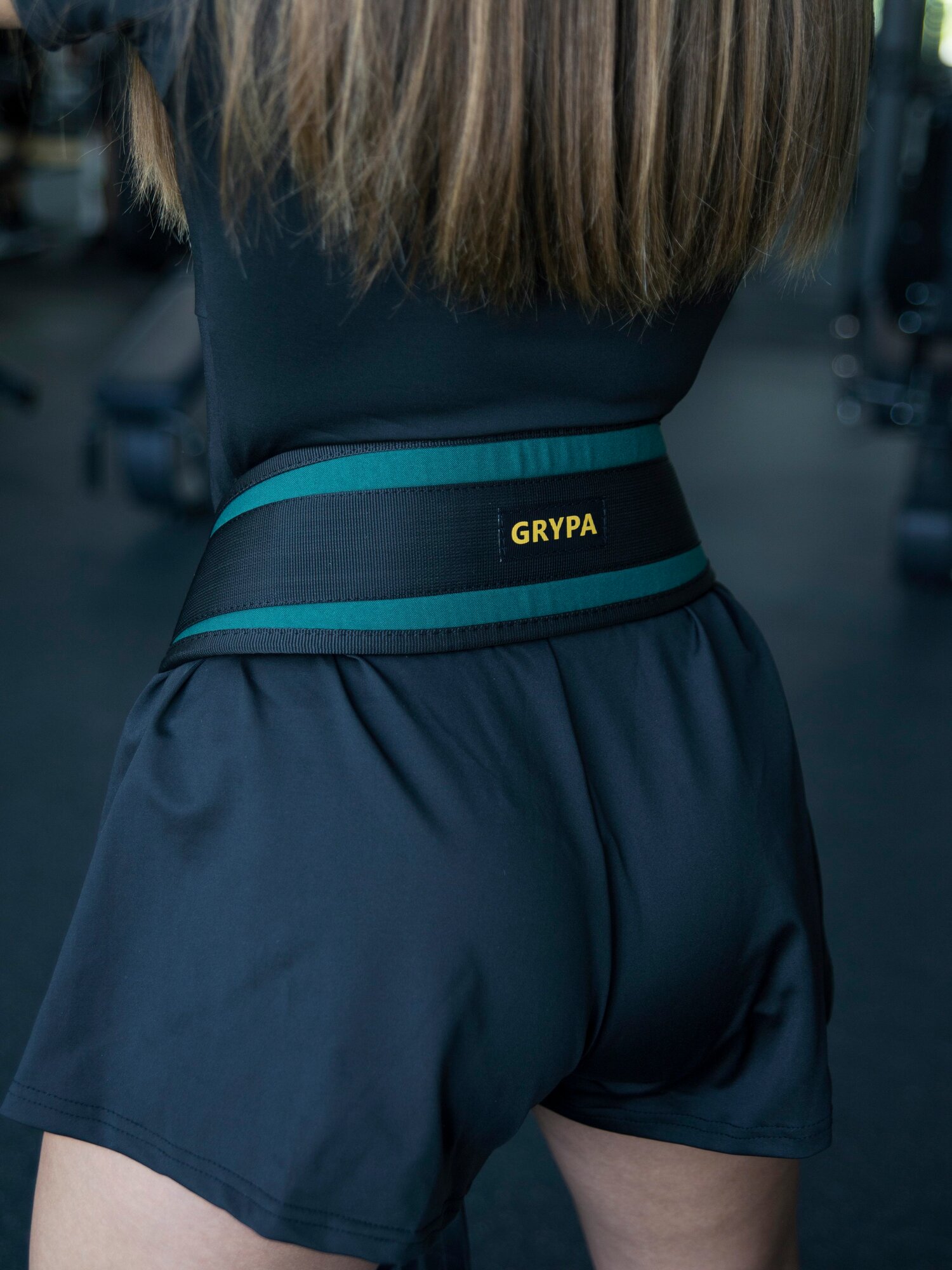 Пояс GRYPA зеленый для отягощения 85см
