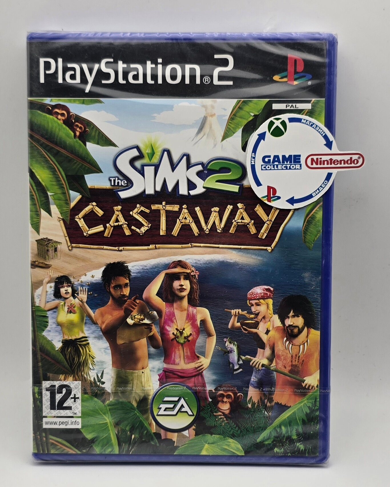 Игра The Sims 2 Gastaway для Sony PlayStation 2 на диске (Новая)