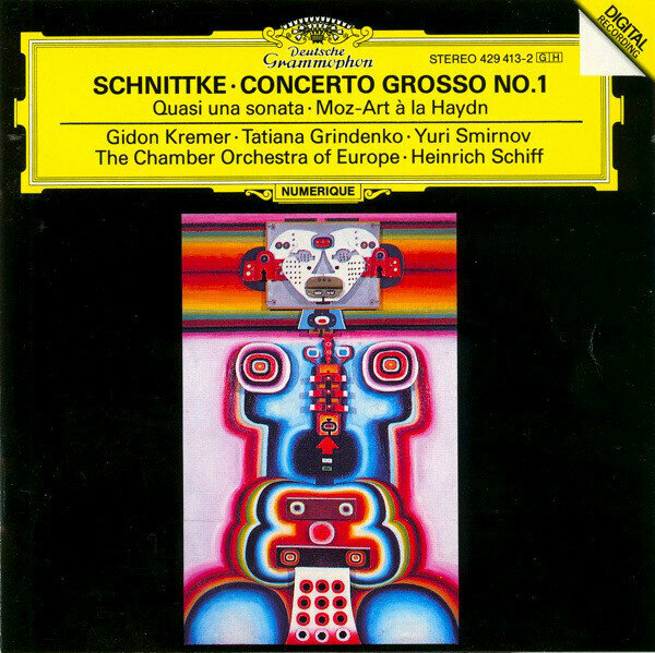 Компакт-диск Schnittke: Concerto Grosso No.1 - Composer: Schnittke; Conductor: Schiff; Performer: Kremer; Performer: Smirnov; (1 CD)