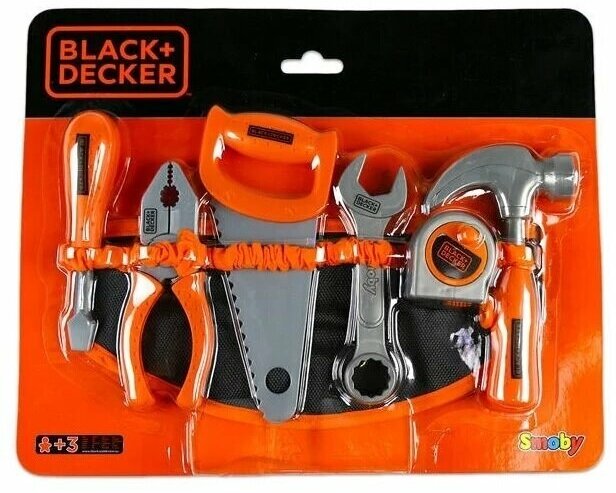 Поясной ремень с инструментами Black&Decker Smoby 360107