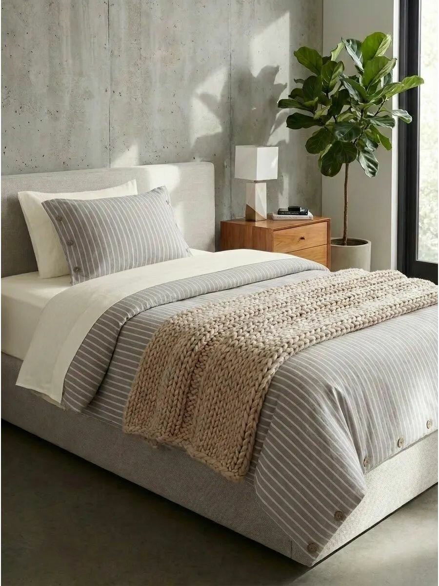 Постельное белье Mia Bella Home Textile, Турция, одеяло в комплекте 2-спальное Евро