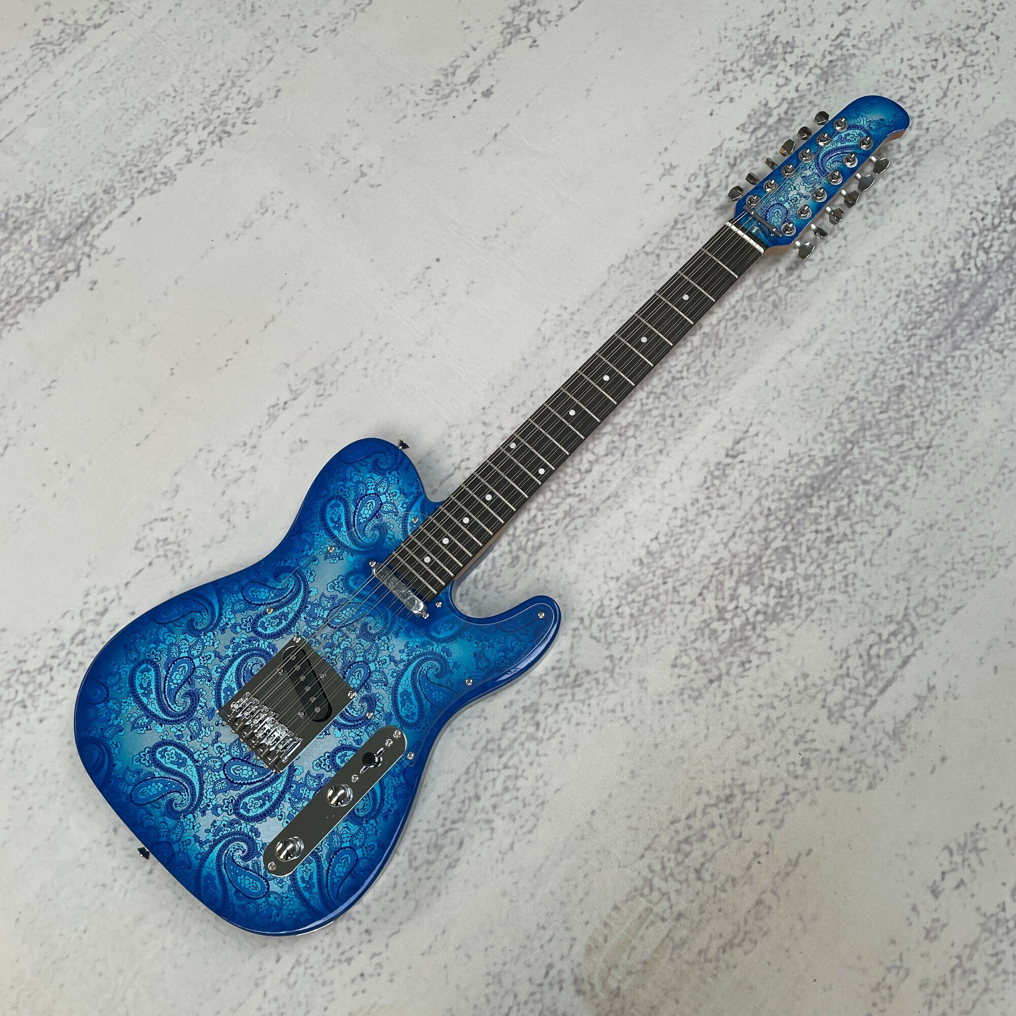 Электрогитара 12-струнная Telecaster SS, клен/палисандр, с фиксированным бриджем