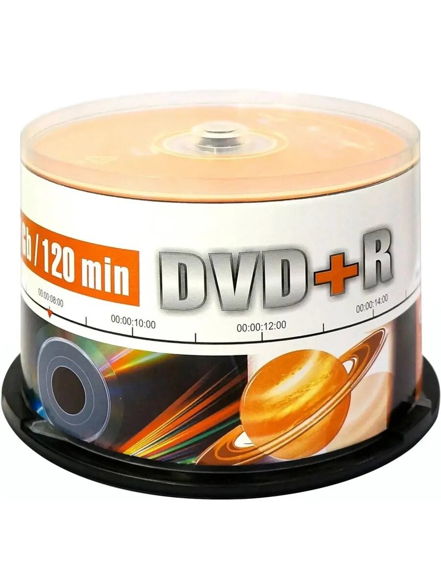 Набор DVD-R 16x Mirex Cake 50 шт.