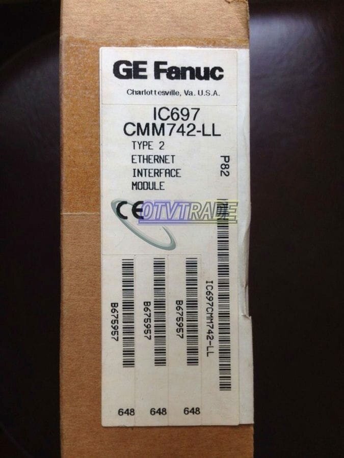 Модуль GE Fanuc IC697CMM742 IC697CMM742-LL Ethernet Interface Module — фото 1
