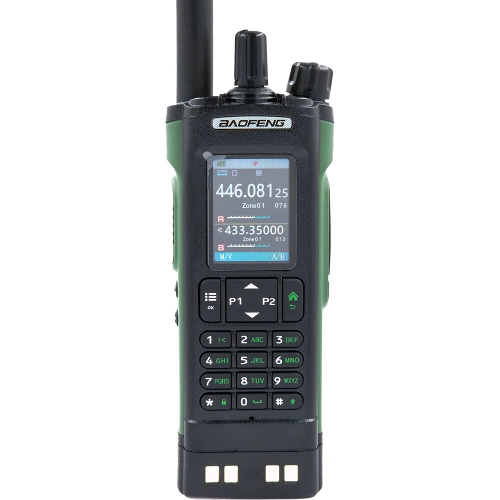 Рация Baofeng UV-32 Ultra, 10Вт, 2500мАч, IP54, с гарнитурой, с GPS