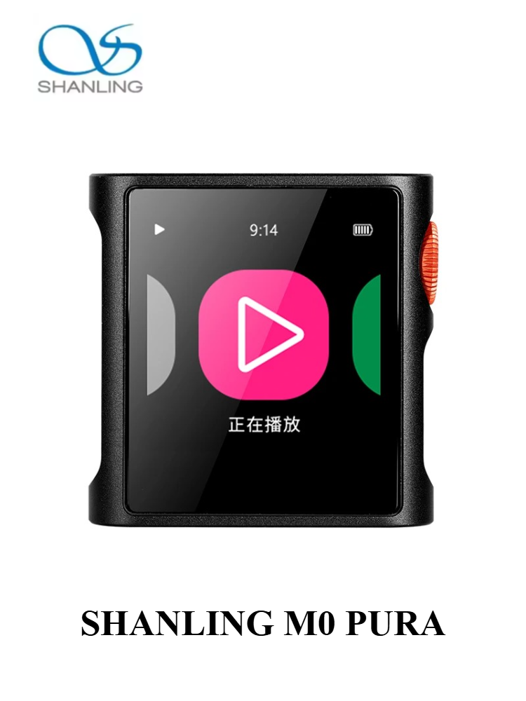 SHANLING M0 PURA HiFi-плеер без потерь, мини-портативный MP3-плеер, fever walkman