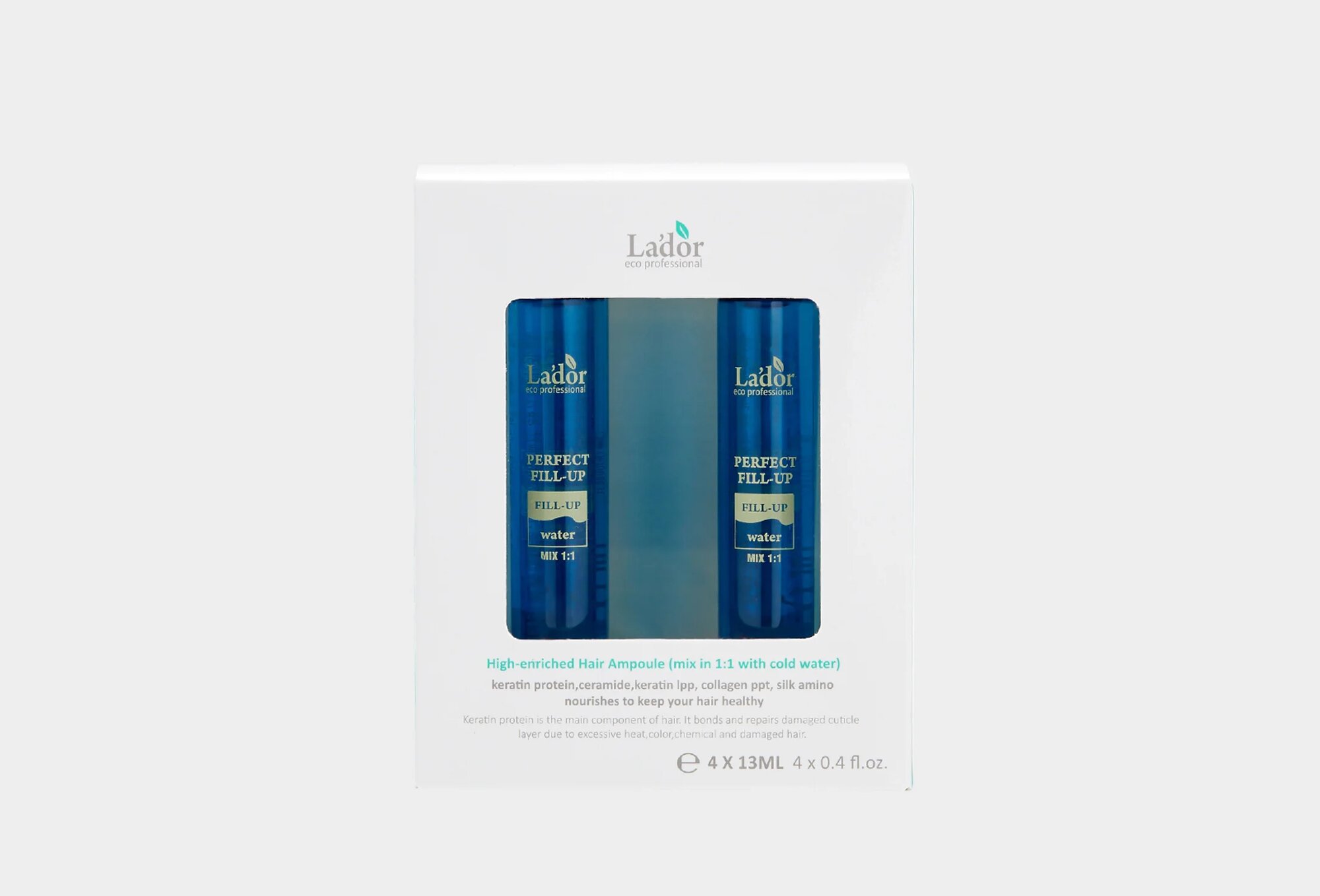 Филлер La'dor Perfect Hair Fill-Up, восстановление волос, 4 шт