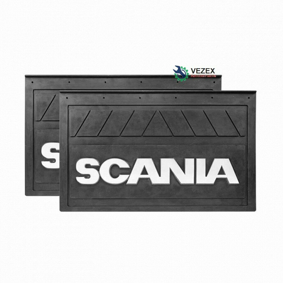 MARSHALL M3150936 к-т брызговиков ! объемный текст, 580x360mm \SCANIA